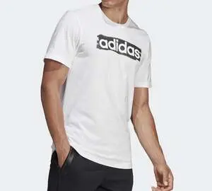Adidas Alphabet Logo Sports Short Sleeve