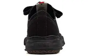 Mihara Yasuhiro Peterson Og Sole Canvas Low-top Sneaker - Black