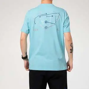 Adidas Diamond Tee Short-sleeved Breathable Running Blue
