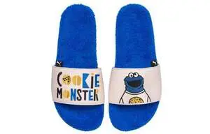 PUMA X Sesame Street Leadcat Slides