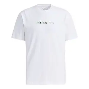 Adidas Neo Ss May Tee 2 Logo Short Sleeve