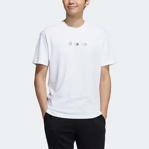 Adidas Neo Ss May Tee 2 Logo Short Sleeve