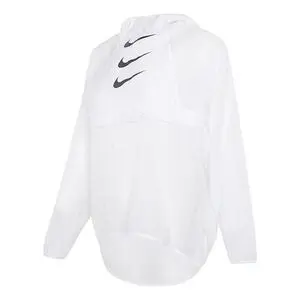 Nike Swoosh Running Jacket - White