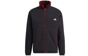 Adidas Fleece Reversible Stand Collar Jacket - Default Color