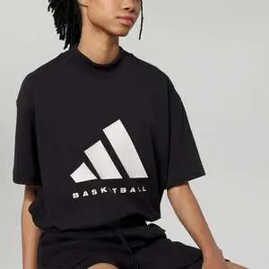 Adidas Basketball Tee 'black