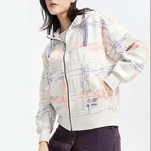 LI-NING Alphabet Printing Full Zip Hoodie