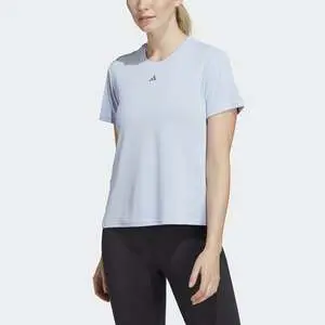 Adidas Logo Hiit Heat.rdy Sweat-conceal T-shirt - Blue