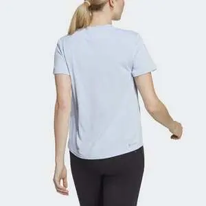 Adidas Logo Hiit Heat.rdy Sweat-conceal T-shirt - Blue