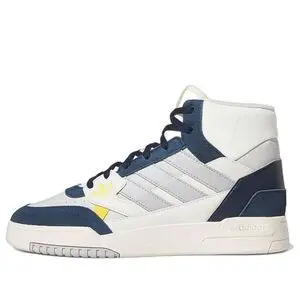 Adidas Originals Drop Step Se High Top Sneakers - White/blue