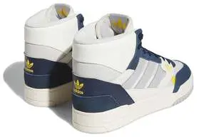 Adidas Originals Drop Step Se High Top Sneakers - White/blue