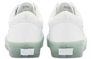 VANS Old Skool Side Stripe Casual Sneakers - White/blue