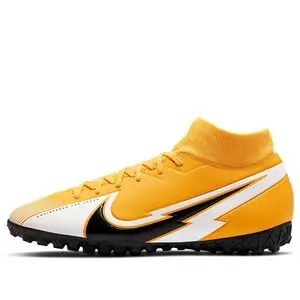 Nike Mercurial Superfly 7 Academy Tf Turf Soccer Cleats - Black/yellow
