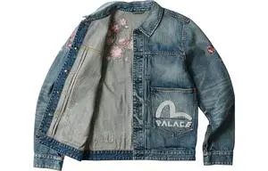 PALACE X Evisu Type One Denim Jacket