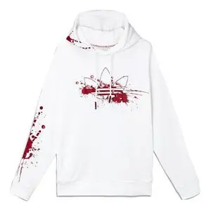 Adidas Originals Hoodie With Graphic Print - White