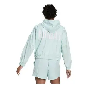 Adidas Essentials Repeat Logo Loose Fit Windbreaker - Blue