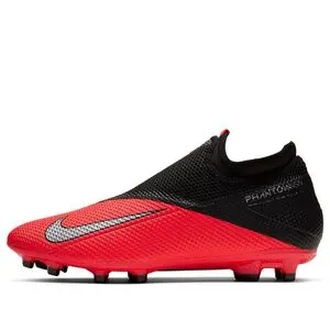 Nike Phantom Vision 2 Academy Df Fg/mg Cleats - Black/red