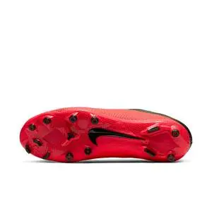 Nike Phantom Vision 2 Academy Df Fg/mg Cleats - Black/red