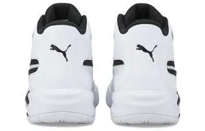 PUMA Triple Mid Basketball Sneakers - White/black