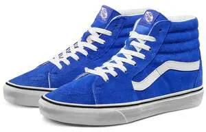 VANS Sk8-hi Suede High Top Sneakers - Blue