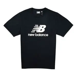 NEW BALANCE Casual Loose Short Sleeve - Black