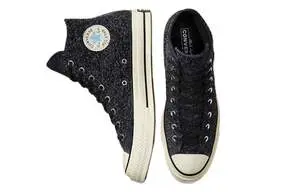 CONVERSE Chuck 70 Suede High Top Sneakers - Black