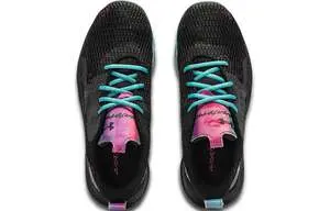 Under Armour Spawn 3 Clrshft Basketball Sneakers - Black/gray/blue
