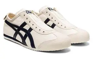Onitsuka Tiger Mexico 66 Slip-on Sneakers - Cream/blue