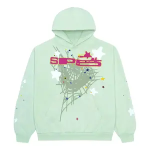 SP5DER Graphic Hoodie - Mint