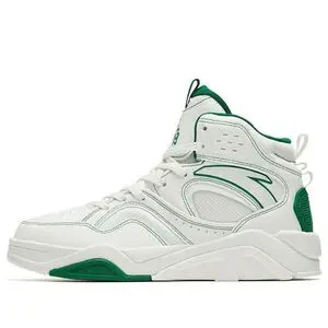 ANTA Flame 3 High-top Sneakers - White/green