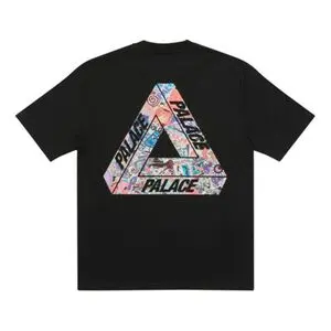 PALACE Tri-sticker Pack Logo T-shirt - Black