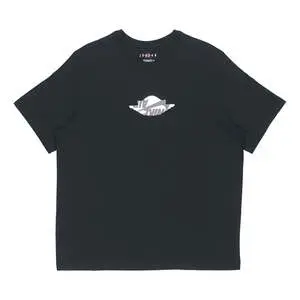 JORDAN Air Classics Short Sleeve T-shirt - Black