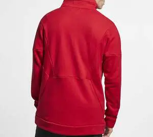 JORDAN Air Half-zip Athleisure Pullover - Red