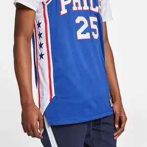 Nike X Nba Philadelphia 76ers "ben Simmons 25" Jersey