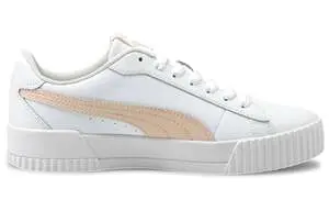 PUMA Carina Crew Sneakers - White/orange