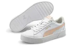 PUMA Carina Crew Sneakers - White/orange