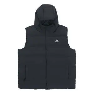 Adidas Hooded Down Vest - Black