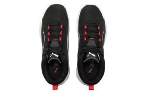 PUMA Playmaker Mid Top Sneakers - Black/white