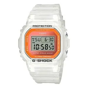 Casio G-shock Square Watch - Whiteorange