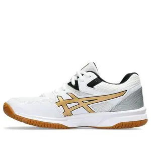 Asics River Cs Athletic Sneakers - White/gold/beige
