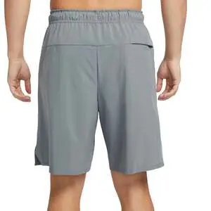 Nike Dri-fit Unlimited Training Shorts - Silver