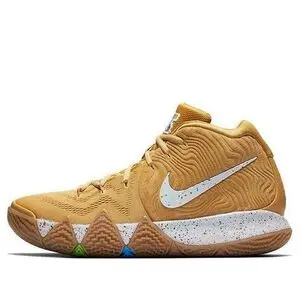 Nike Kyrie 4 "cinnamon Toast Crunch" High Top Sneakers - Tan