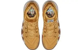 Nike Kyrie 4 "cinnamon Toast Crunch" High Top Sneakers - Tan