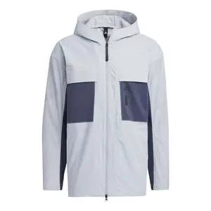 Adidas Hooded Zipper Jacket - Multi-color