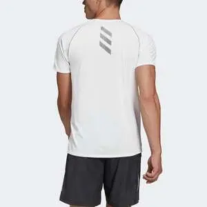 Adidas Adi Runner Tee Reflective Short Sleeve Performance Top