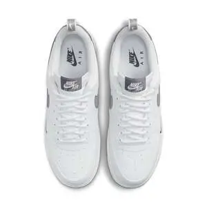 Nike Force 1 '07 Lv8 Ut 'white Metallic Dark Grey