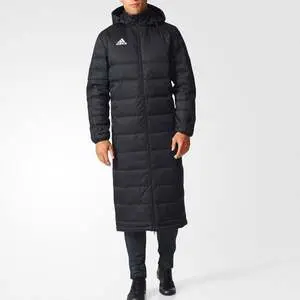 Adidas Padded Down Jacket With Hood - Black
