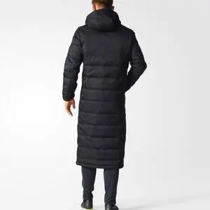 Adidas Padded Down Jacket With Hood - Black