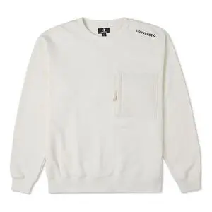 CONVERSE Cozy Utility Crewneck Sweatshirt - Off/white