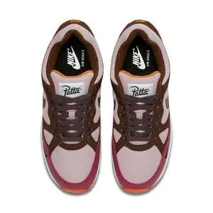 Nike Patta X Air Span 2 Qs "noble Red - Brown