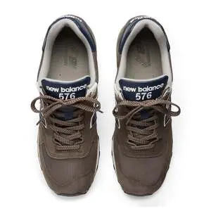 NEW BALANCE 576 Nbr Made In Uk Sneakers - Brown/blue